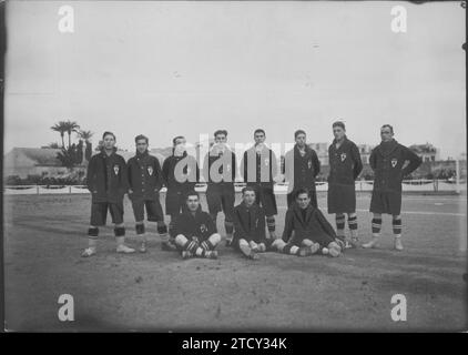 The real Murcia football club in the 1929-1930 season, which became ...