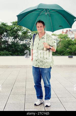 Madrid, 06/11/2015. Interview with journalist George Packer, author of ...