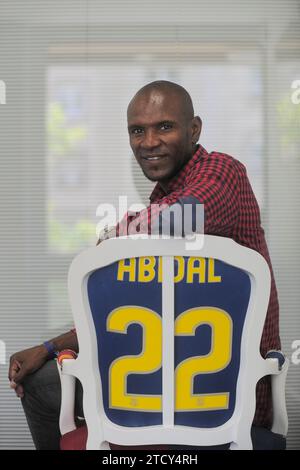 Barcelona, 06/03/2015. Interview with former FC Barcelona footballer ...