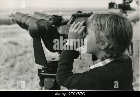 Province of Segovia, 06/21/1976. HRH Prince Felipe's first contact with ...