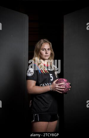 Valencia, 01/07/2016. Interview with Raquel Bejarano, handball player ...