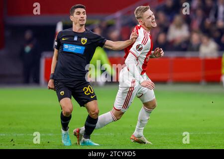 AMSTERDAM, NETHERLANDS - DECEMBER 14: Petros Mantalos (AEK Athene ...