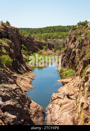 The Kite Trail at Wichita Mountains National Wildlife Refuge, USA Stock ...