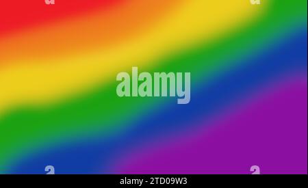Pride (Rainbow) Flag Color grainy gradient background noise texture ...