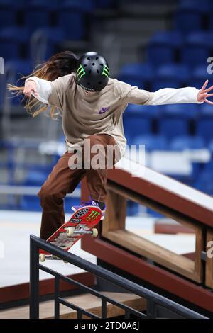 Rizu Akama (JPN), DECEMBER 15, 2023 - Skateboarding : World ...