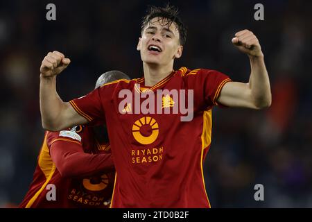 Niccolo' Pisilli (AS Roma); goal 3-0 during the UEFA Europa League 2023 ...