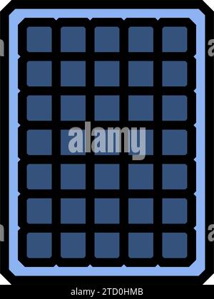 module solar panel color icon vector illustration Stock Vector Image ...