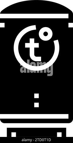 grid storage energy glyph icon vector illustration Stock Vector Image ...