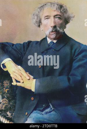Portrait of Charles Garnier 1825-1898 Stock Photo - Alamy