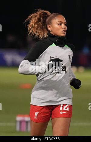 LIVERPOOL, ENGLAND - December 13: Taylor Hinds of Arsenal FC comes on ...