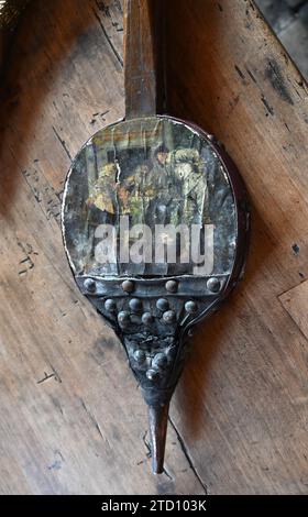Old medieval bellows Stock Photo - Alamy
