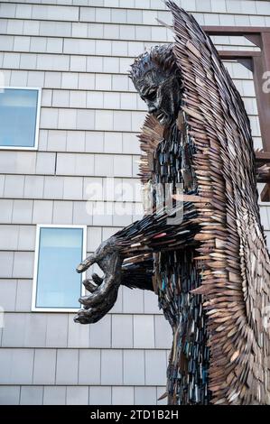 The Knife Angel sculpture, Walsall, UK Stock Photo - Alamy