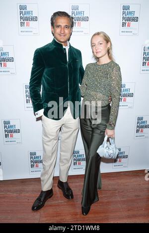 Chetan Dube attends the Mark Minevich "Our Planet Powered by AI" book ...