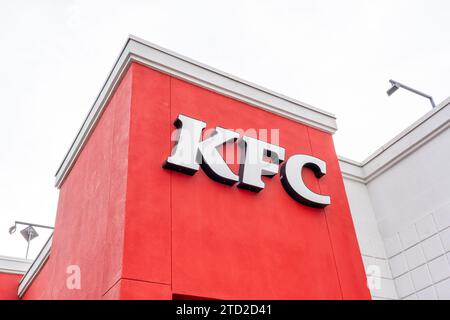 World's First KFC (Kentucky Fried Chicken) restaurant bucket sign in ...