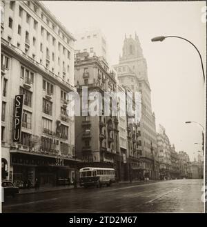 Madrid, 1963. View of the Sepu Warehouses on the Gran Vía. Credit ...