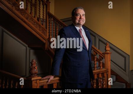 Madrid, 02/21/2023. Daniel F. Runde, vice president of the Center For ...