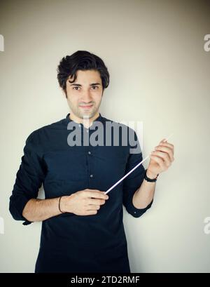 Madrid, January 8, 2014. Interview with David Afkham, conductor of One ...
