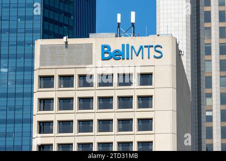 Bell MTS headquarters in Winnipeg, Manitoba, Canada Stock Photo - Alamy