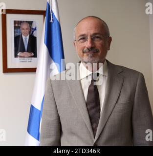 Madrid, 09/11/2019. Interview with Daniel Kutner, Israeli ambassador to ...
