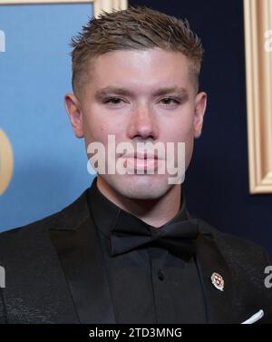Kristos Andrews arrives at the 50th Annual Daytime Emmy Awards held at ...