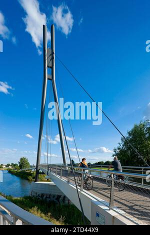 Mole Bridge Dresden Pieschen Stock Photo - Alamy