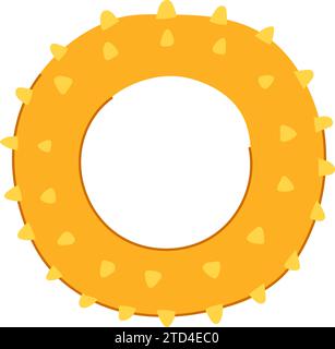 elastic expander hand cartoon vector illustration Stock Vector Image ...