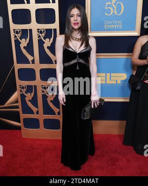 Kate Mansi arrives at the 50th Daytime Emmy Awards on Friday, Dec. 15 ...