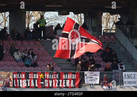 Milan Women supporters during AC Milan vs Inter - FC Internazionale ...