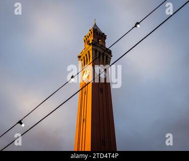 Old Joe, the iconic clock tower at the University of Birmingham is the ...