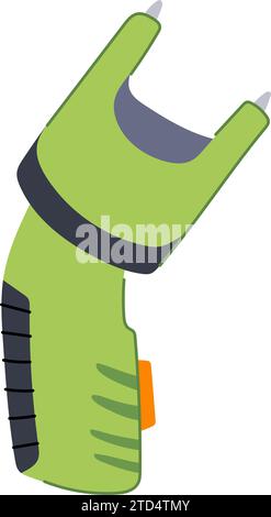 machine taser gun cartoon vector illustration Stock Vector Image & Art ...