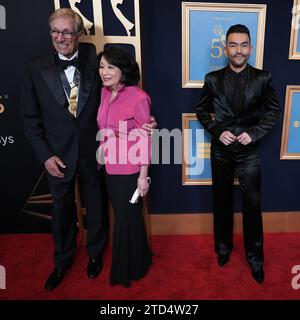 (L-R) Maury Povich, Connie Chung and Denny Directo at the 50th Annual ...