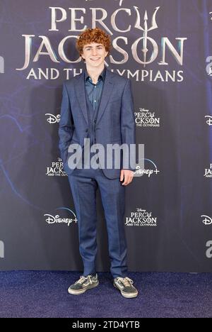 Walker Scobell attends the Percy Jackson And The Olympians screening at ...