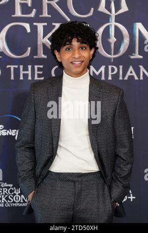 Aryan Simhadri attends the "Percy Jackson And The Olympians" photocall ...