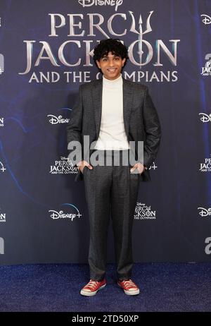 Aryan Simhadri attends the "Percy Jackson And The Olympians" photocall ...