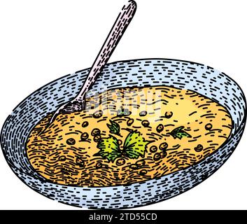 legume lentils sketch hand drawn vector Stock Vector Image & Art - Alamy