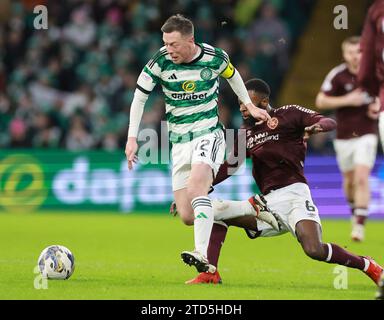 Celtic's Callum McGregor (left) and Heart of Midlothian's Cameron ...