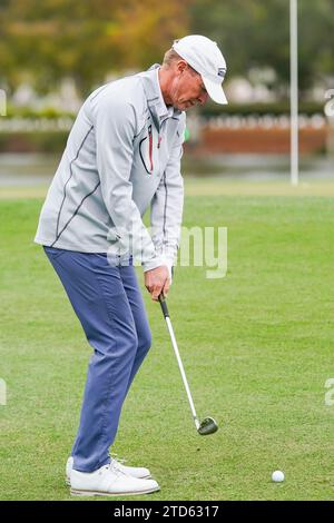 December 15, 2023: Steve Stricker, Izzy Stricker, and family during the ...