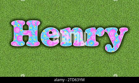 the ten most popular first names for boys in the US and UK Stock Photo ...