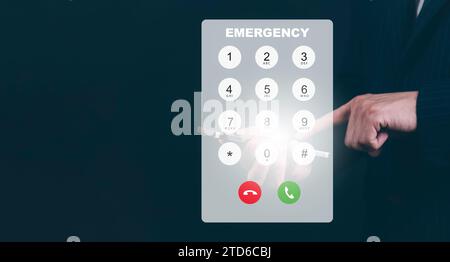 Dialing on virtual telephone keypad with transparent telephone buttons ...