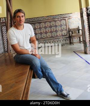 Madrid 09/08/2014. Actor Alberto Ammann visits the Abc.Es editorial ...