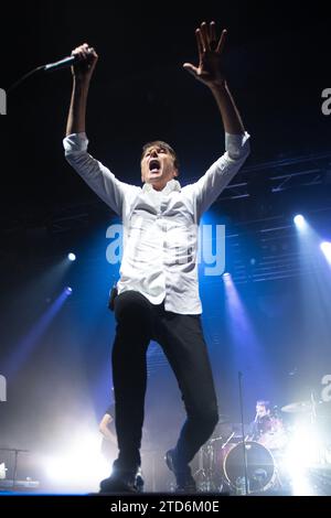 Suede, the English rock band, performs a live concert at Sentrum Scene ...