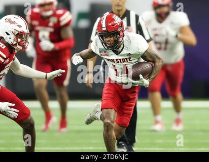 December 16, 2023: Jax State's Garrison Rippa (37) watches his game ...