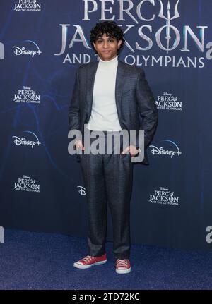 Aryan Simhadri, attends the UK premiere of new Disney+ series Percy ...