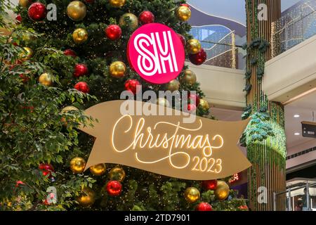 Philippines brand SM Supermalls new logo in SM City Sto. Tomas, SM ...