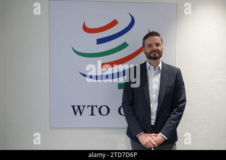 PRODUCTION - 07 December 2023, Geneva, Genf: Ralph Ossa Chief Economist ...