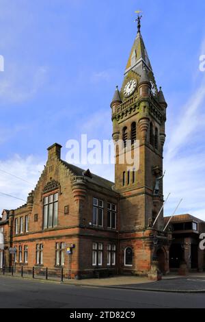 The town hall building of Annan, Dumfries and Galloway, Scotland, UK ...