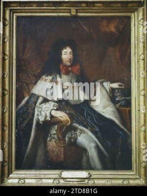 Portrait Of King Louis XIV & His Brother Duc D'Orleans A young King ...
