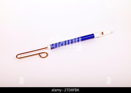 Swannee whistle or slide whistle Stock Photo - Alamy