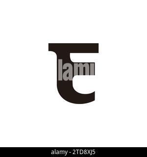letter fc simple linked geometric logo vector Stock Vector Image & Art ...