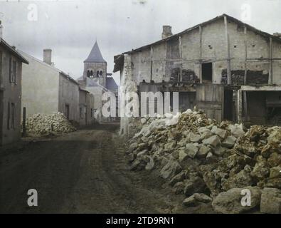 Berru, France, Habitat, Architecture, First World War, Works, Cart ...